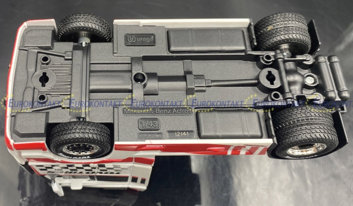 Mercedes Actros Gigaspace Custom Cabs Bburago 1:43 - Bburago | Sklep ...